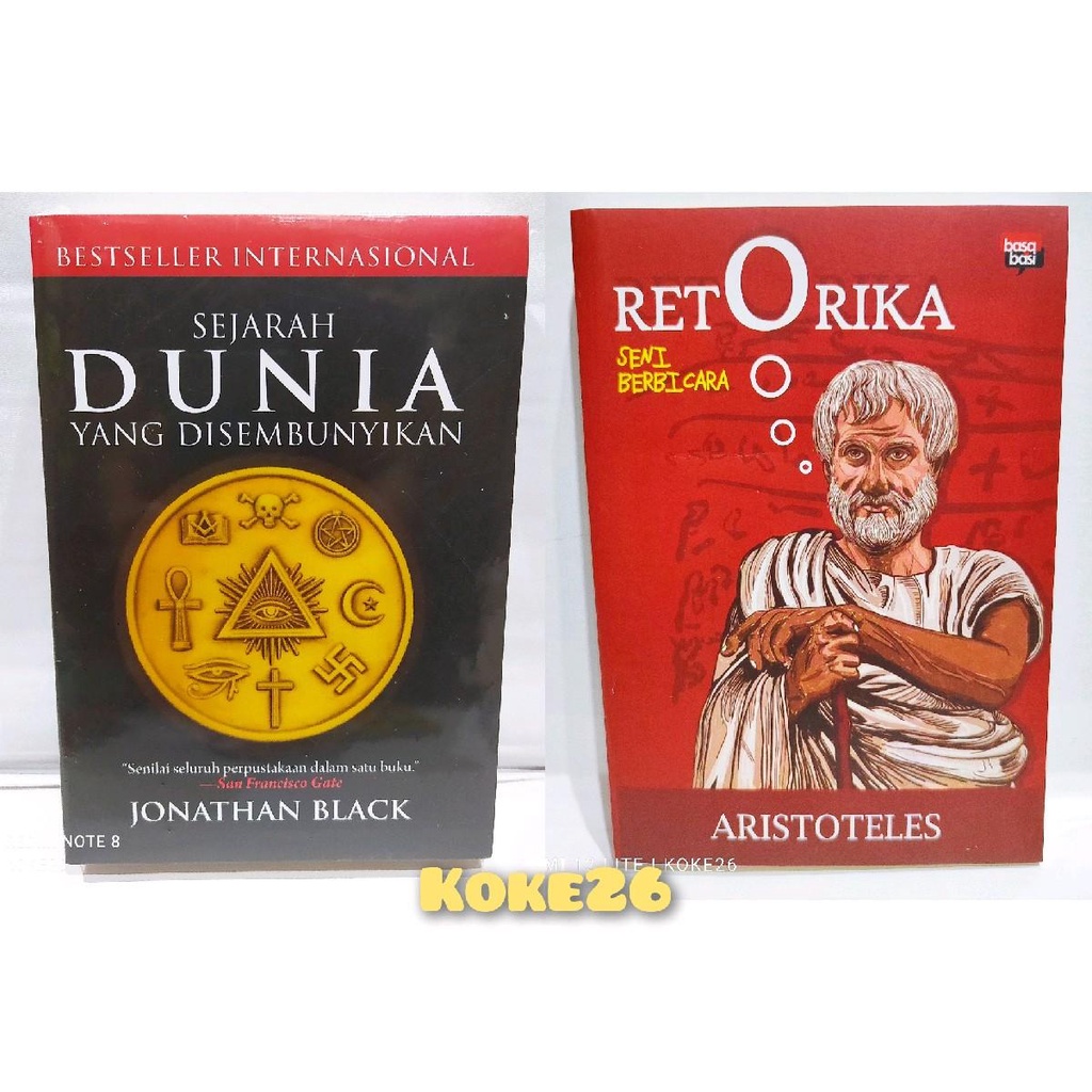 Jual PAKET 2 BUKU RETORIKA SENI BERBICARA + SEJARAH DUNIA YANG DI ...