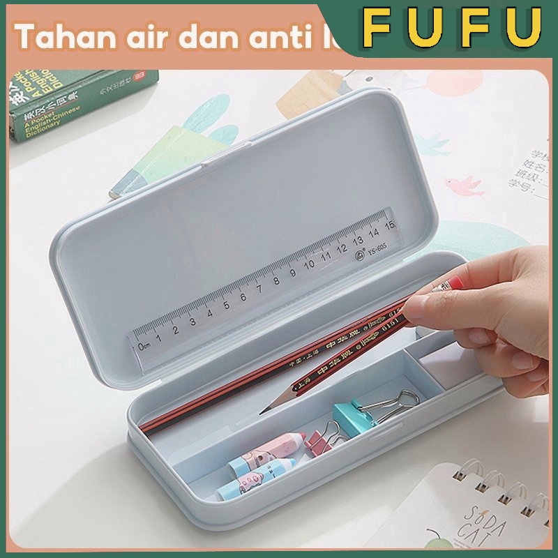 Jual FUFU Kotak Alat Tulis Portabel / Penyimpanan Tas Pena/Kotak Pensil ...