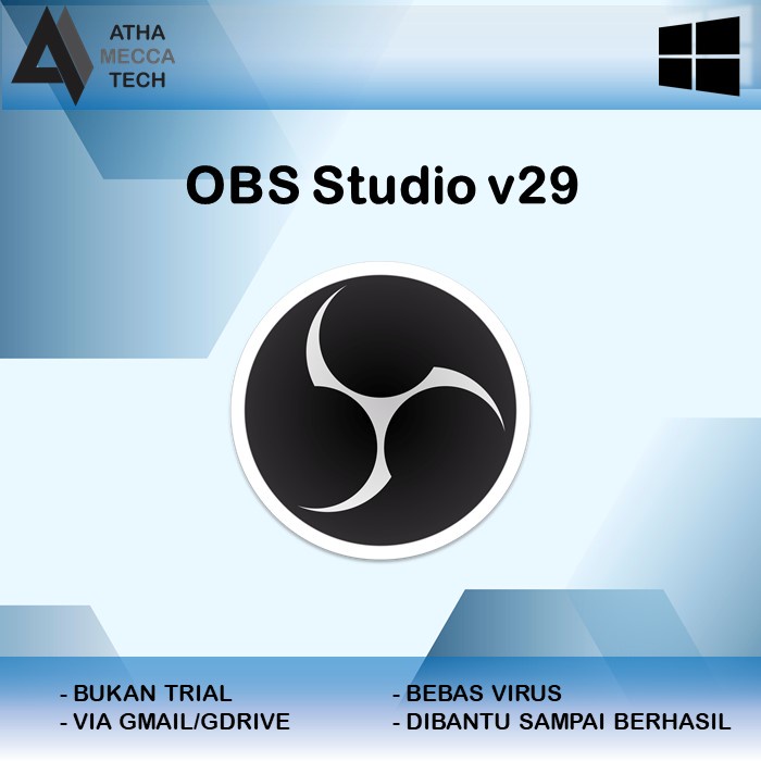 Jual OBS-Studio v29 Windows | Shopee Indonesia