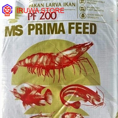 Jual Pakan Ikan Udang Prima Feed PF 200 MS PRIMA FEED ECER 1KG | Shopee ...