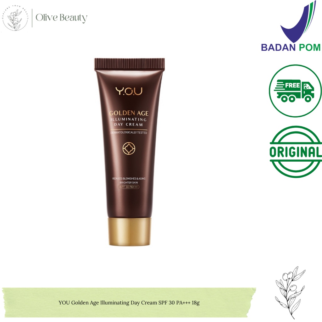Jual YOU Golden Age Illuminating Day Cream SPF 30 PA+++ 18g | Shopee ...