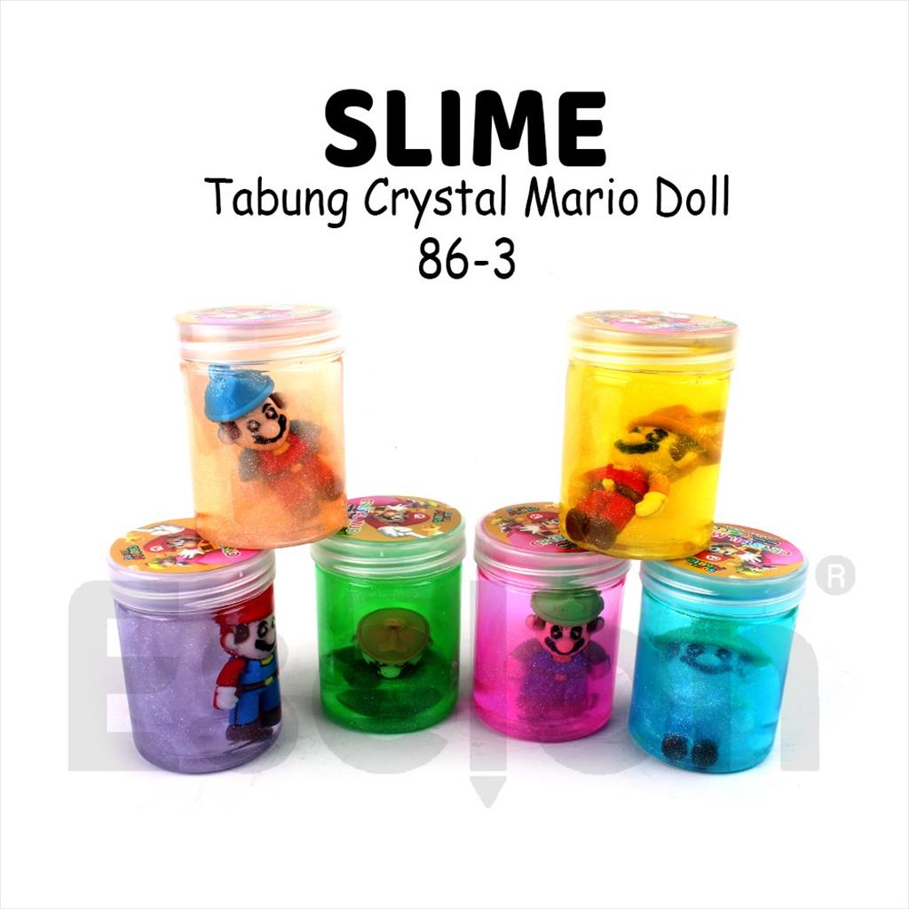 Jual Slime Import BONEKA MARIO/ RABIT / Slime Cristal Mud | Shopee ...