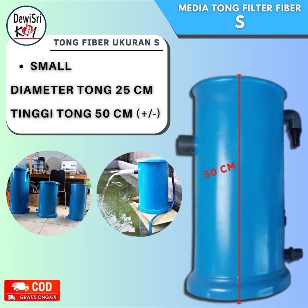 Jual Media Filter TONG KOSONG Tabung Chamber Kolam Ikan External Fiber ...