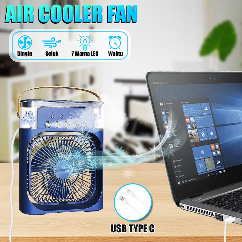 Jual KIPAS PENDINGIN MINI AC PORTABLE AIR COOLER MOBIL DAN RUANGAN AC ...