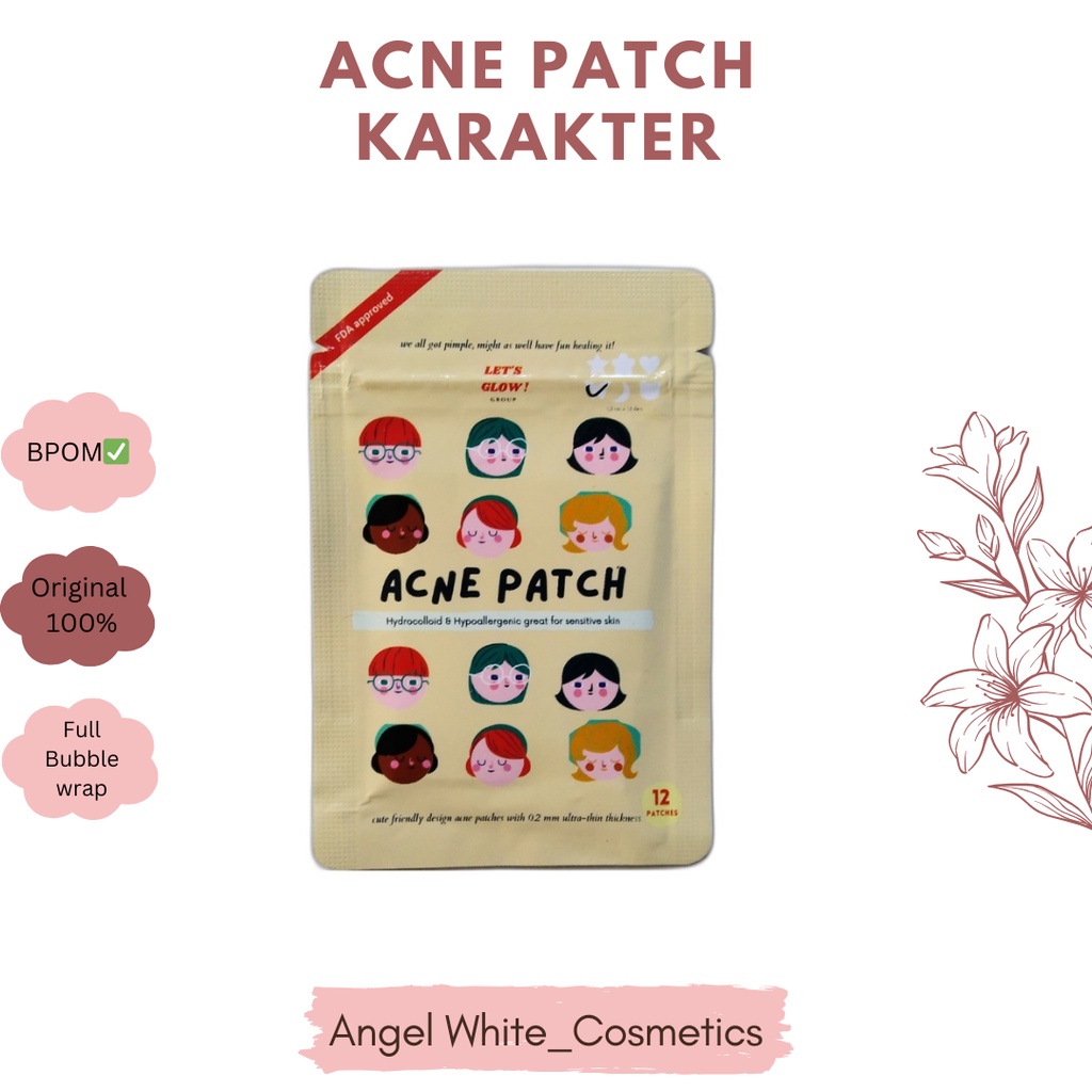 Jual ACNE PATCH KARAKTER BPOM NIGHT DAY ISI 12 | Shopee Indonesia
