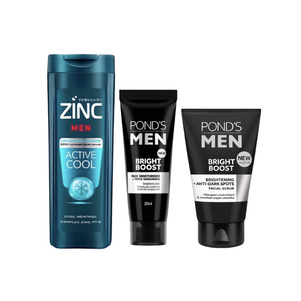 Jual [Nonton Langsung JKT48] Zinc Shampoo + Pond's Men Moisturizer ...