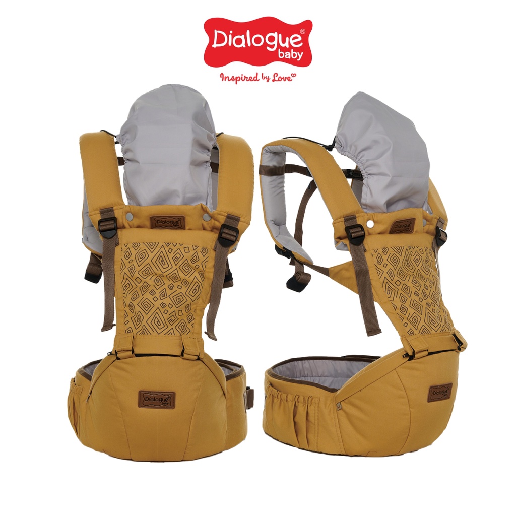 Jual Dialogue Baby Hipseat 7 In 1 With Adjustable Panel Sunset Series ...