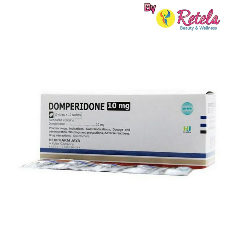 Jual DOMPERIDONE 10MG 1 STRIP 10 TABLET | Shopee Indonesia