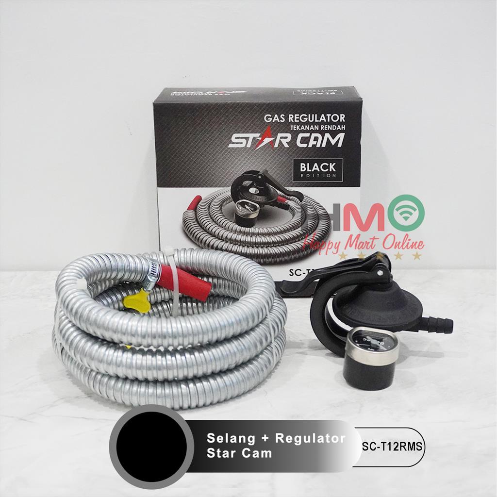 Jual Selang Regulator Gas LPG Star Cam SC-T12RMS STARCAM Selang Kompor Selang Regulator Meter ...