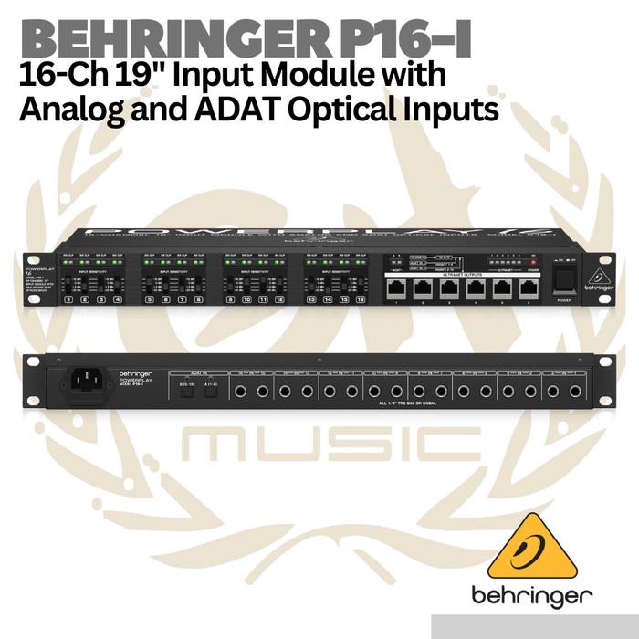 Jual Behringer Powerplay P16-I 16-channel Input Module | Shopee Indonesia