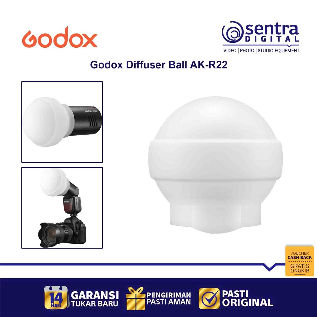 Jual Godox AK-R22 Collapsible Diffusion Dome ( AKR22 ) | Shopee Indonesia