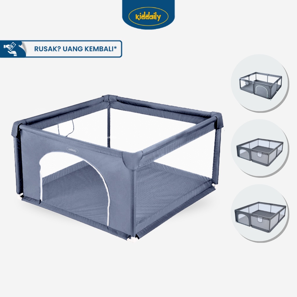 Jual KIDDAILY Play Fence Pagar Bayi Pagar Bermain Anak Kolam Mandi Bola ...