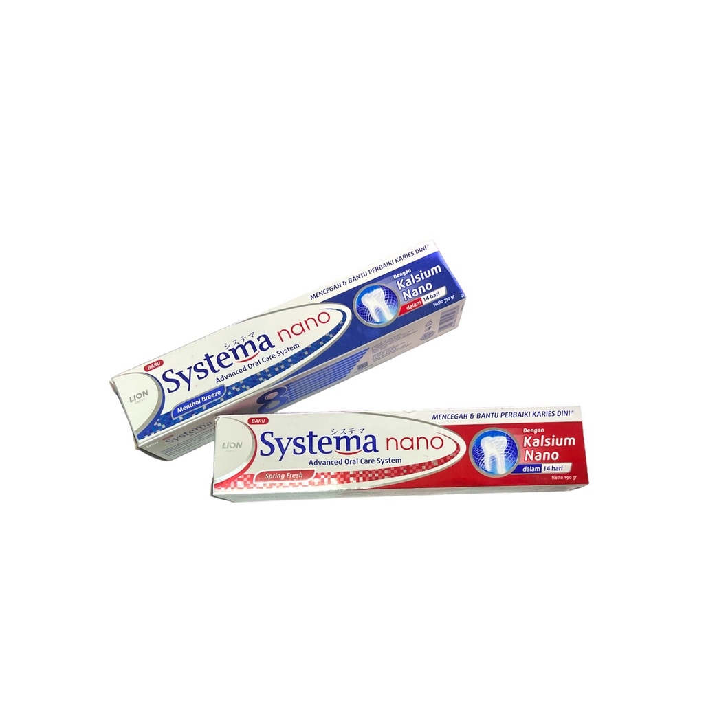 Jual Systema Pasta Gigi Nano - Netto 190gr | Shopee Indonesia