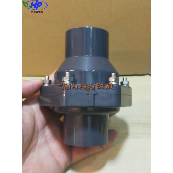 Jual Klep Tabok PVC 2 Inch Socket / Flap Swing Check Valve PVC DN50 | Shopee Indonesia