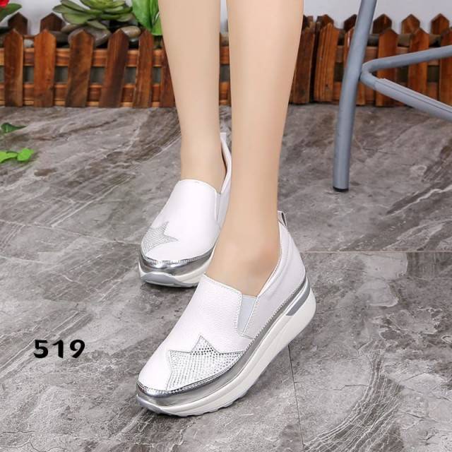 Jual PROMO SALE [YZL] Sepatu Slip ON KOREA LADIES 519 NB 105 SEPATU ...