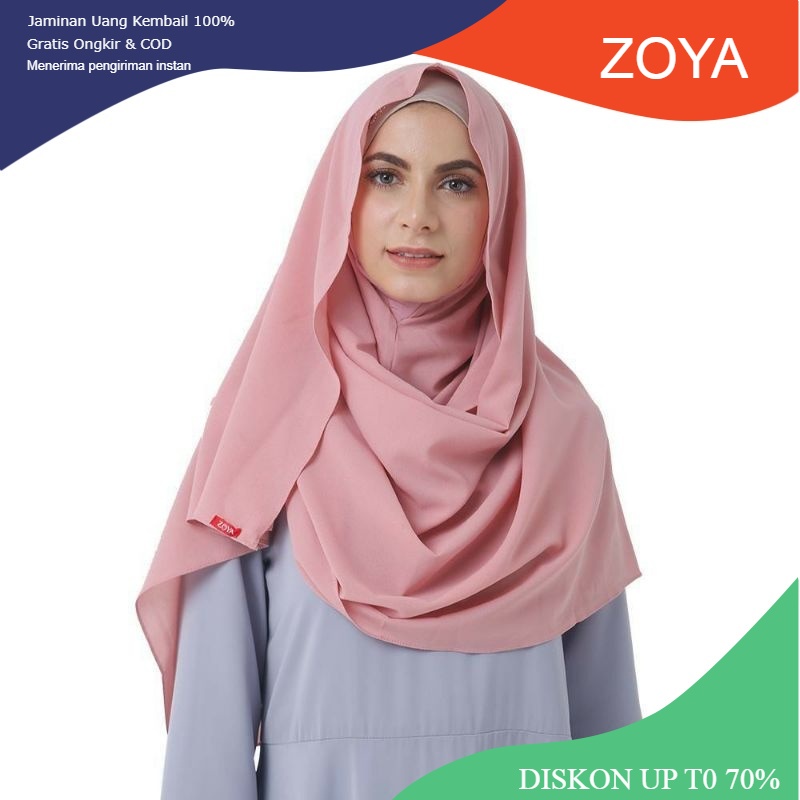 Jual Hijab instan zoya / Smart Hijab Instan/Emily Instant by Zoya ...