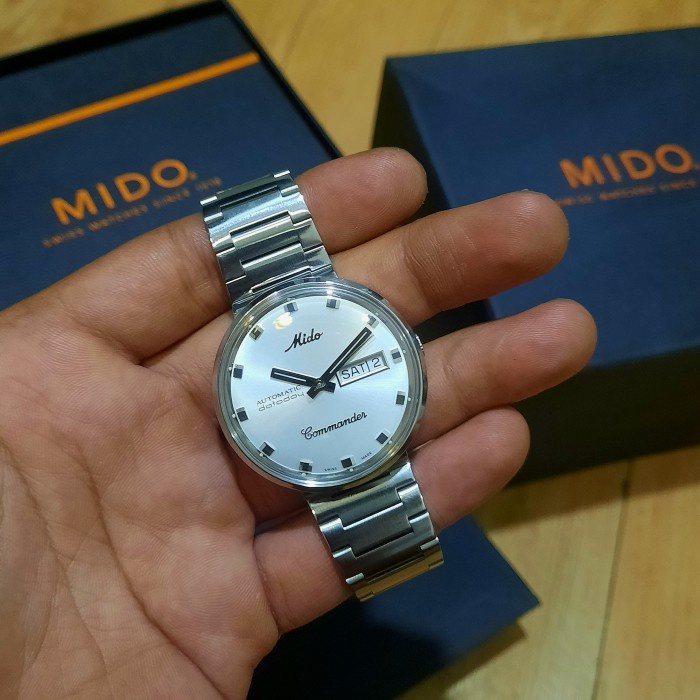 Jual Jam Mido Commander Automatic Original Longines Omega Tissot Seiko ...