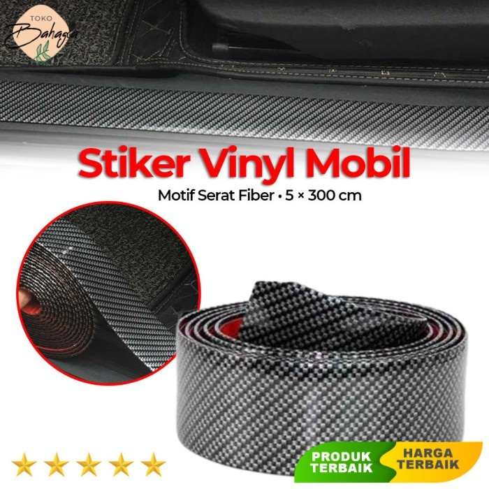 Jual Stiker Vinyl Carbon Fiber Mobil 5 x 300 cm | Shopee Indonesia