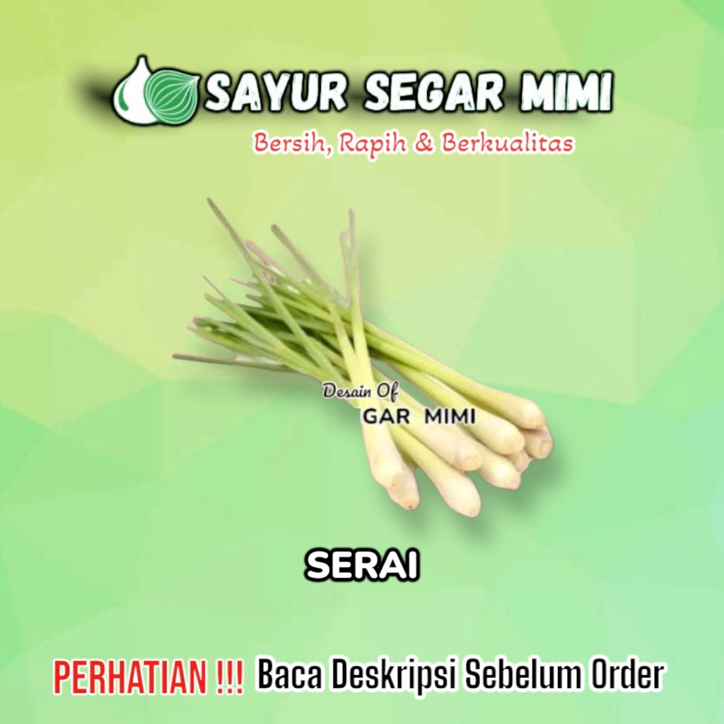Jual Serai - Sayur Segar Mimi | Shopee Indonesia