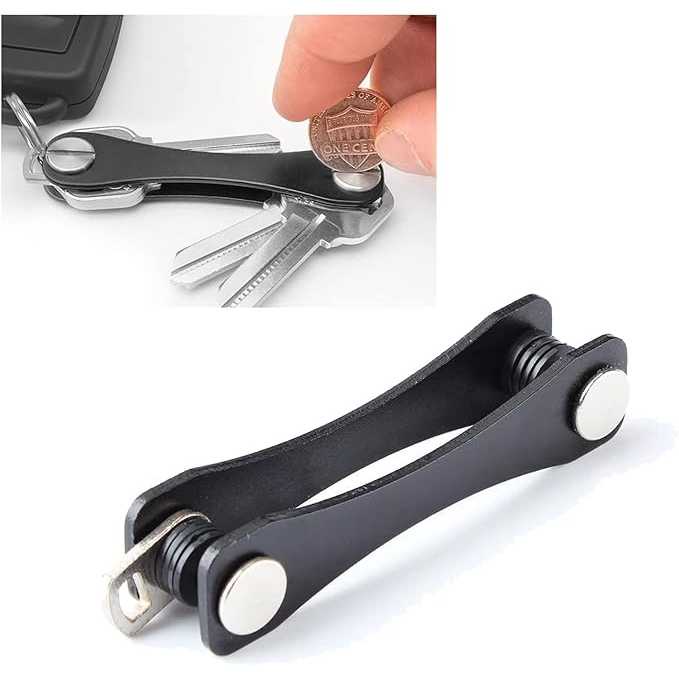 Jual MnM Gantungan Kunci Aluminium Modern Keychain EDC Pocket - MO-889 ...