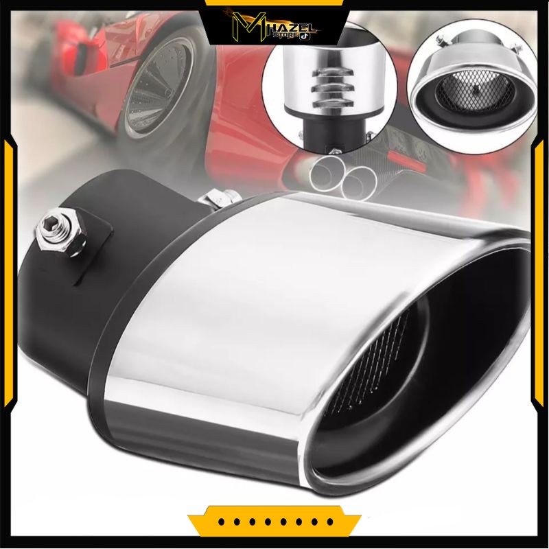 Jual MUFFLER EXHAUST KNALPOT MOBIL UNIVERSAL | Shopee Indonesia