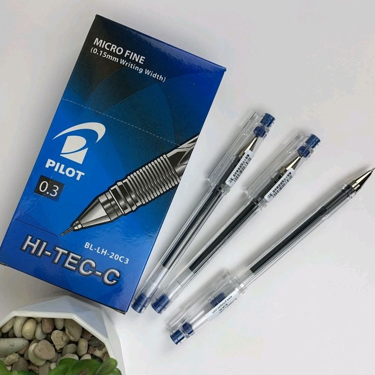 Jual Pulpen Hitec-C Pilot 0.3 Bolpoin Original Makna Pesantren | Shopee ...
