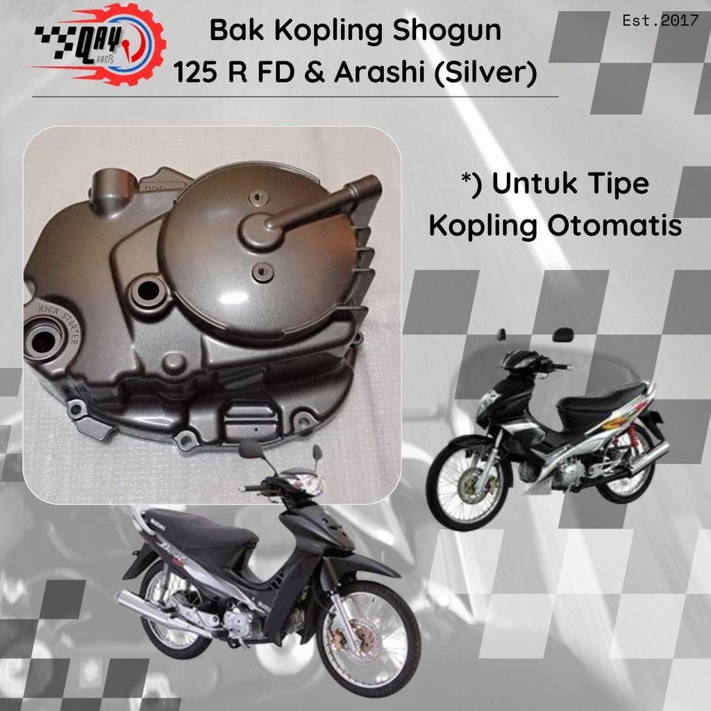 Jual Bak Kopling Suzuki Shogun 125 R FD Silver Bak Kopling Suzuki ...