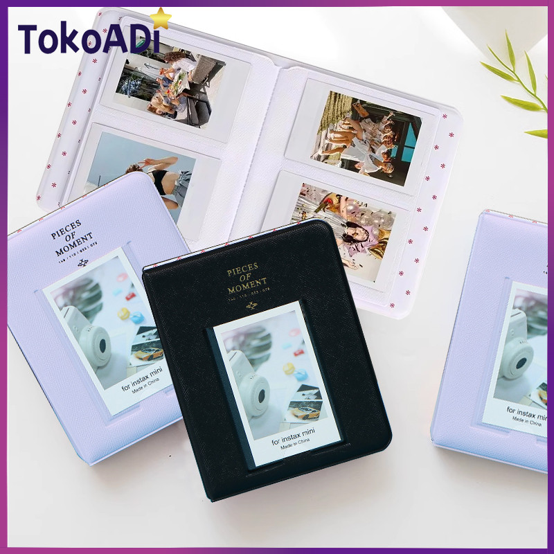 Jual 64 Pockets Photo Album Inch Pictures Storage Case Stamps Tickets ...