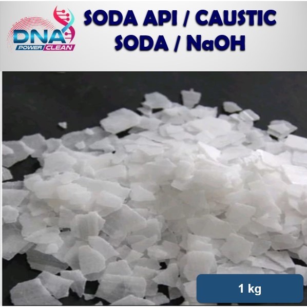 Jual Soda Api / NaOH / Caustic Soda 1 kg / 0,5 Kg Bahan Kimia | Shopee ...