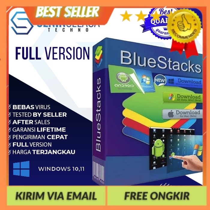 Jual Software Emulator Android: BlueStacks 5 [WIN] | Shopee Indonesia
