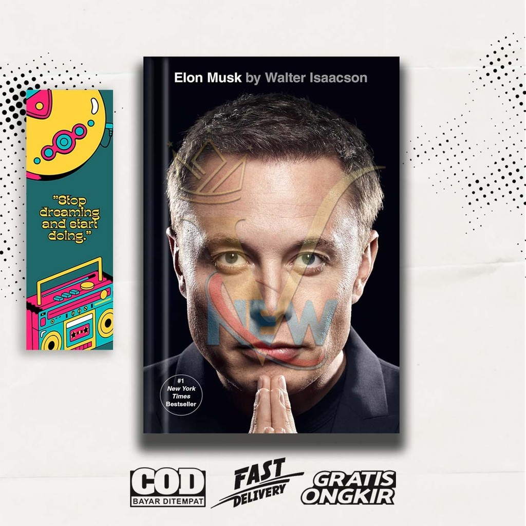 Jual Elon Musk by Walter Isaacson (English) | Shopee Indonesia