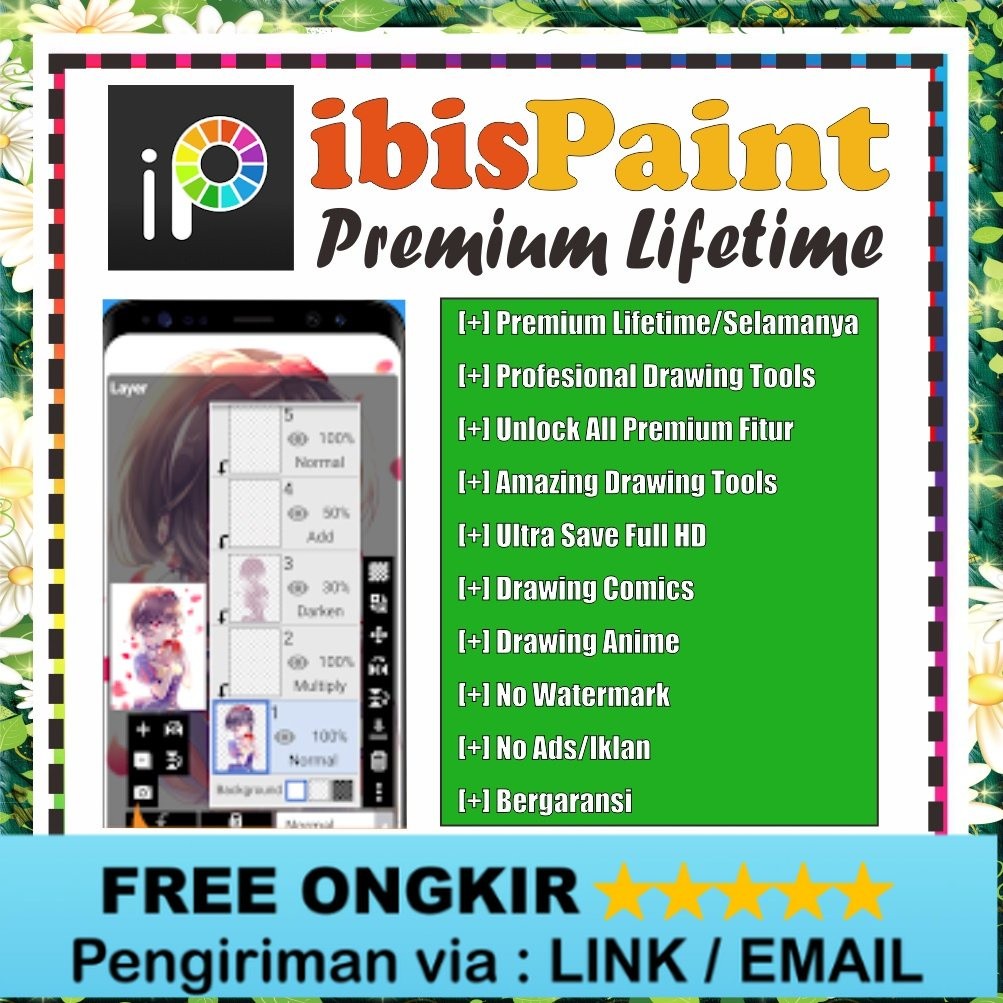 Jual Aplikasi Ibis Paint X Pro Premium Android | Shopee Indonesia