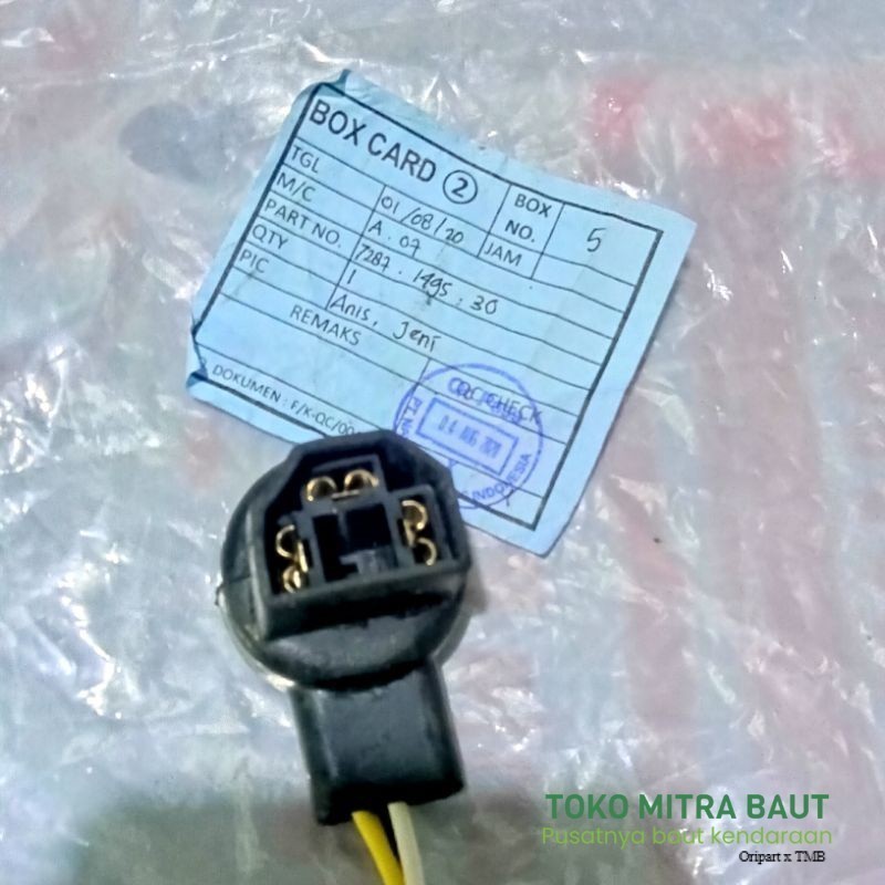 Jual Soket Lampu H4 Mobil Motor Scopy Vixion Dll ORIPART x MBS INDO ...