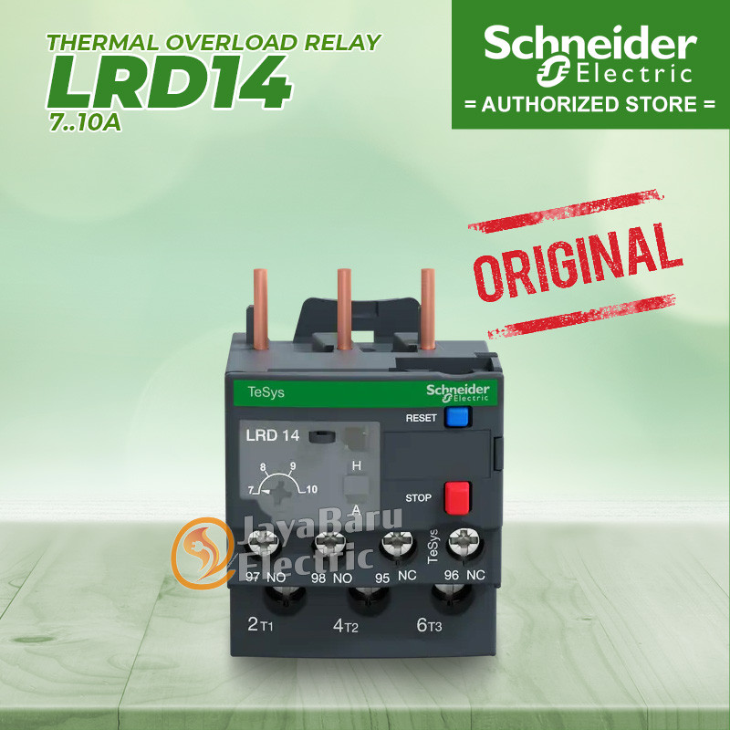Jual SCHNEIDER Thermal Overload Relay LRD14 7-10A | Shopee Indonesia