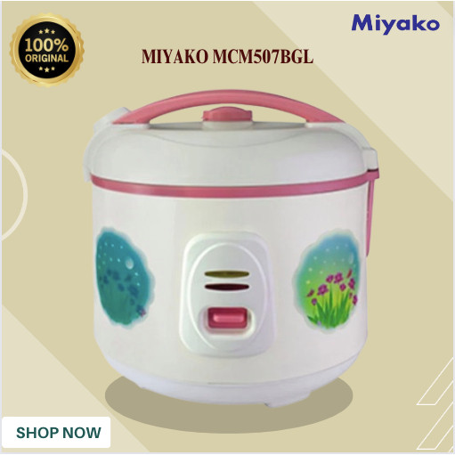 Jual RICE COOKER MIYAKO 3in1 MCM507BGL 1.8L/MCM-507BGL/MCM 507BGL/MCM ...