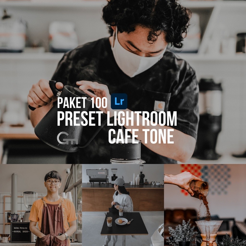 Jual Paket 100 Preset Lightroom aesthetic Cafe Tone | Shopee Indonesia