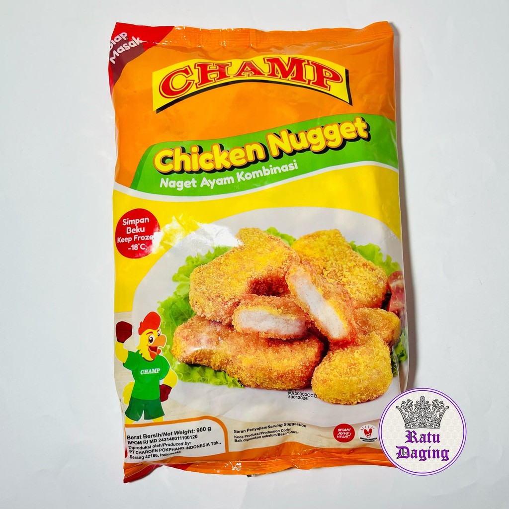 Jual Champ Chicken Nugget 900gr | Shopee Indonesia