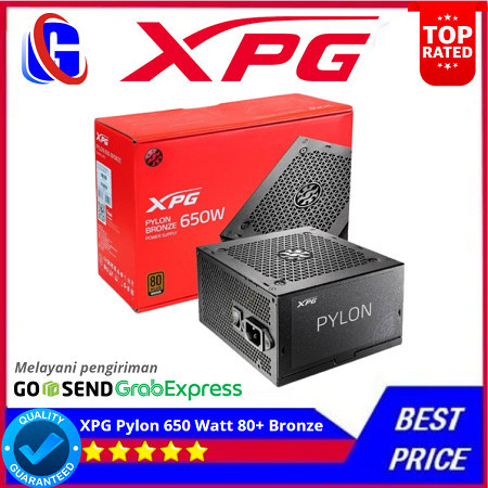Jual PSU Adata XPG Pylon 650 Watt 80+ Bronze | Power Supply 650W ...