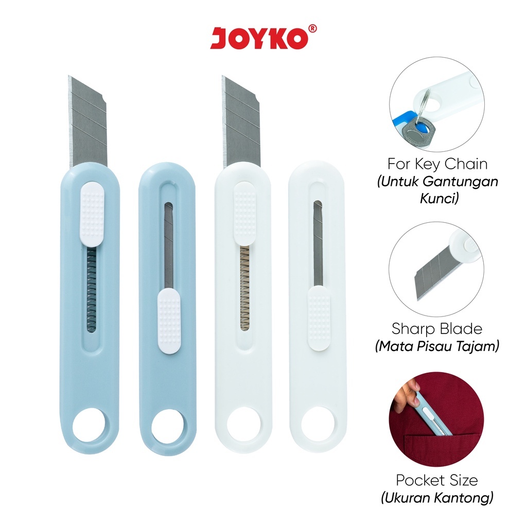 Jual Mini Cutter Joyko CU-0512 Pemotong Kater Mini Kecil Alat Kantor ...