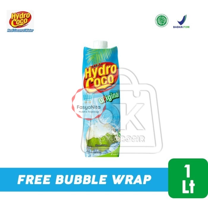 Jual Hydro Coco 1 Liter/ Minuman Air Kelapa Coconut Water (1 pcs ...