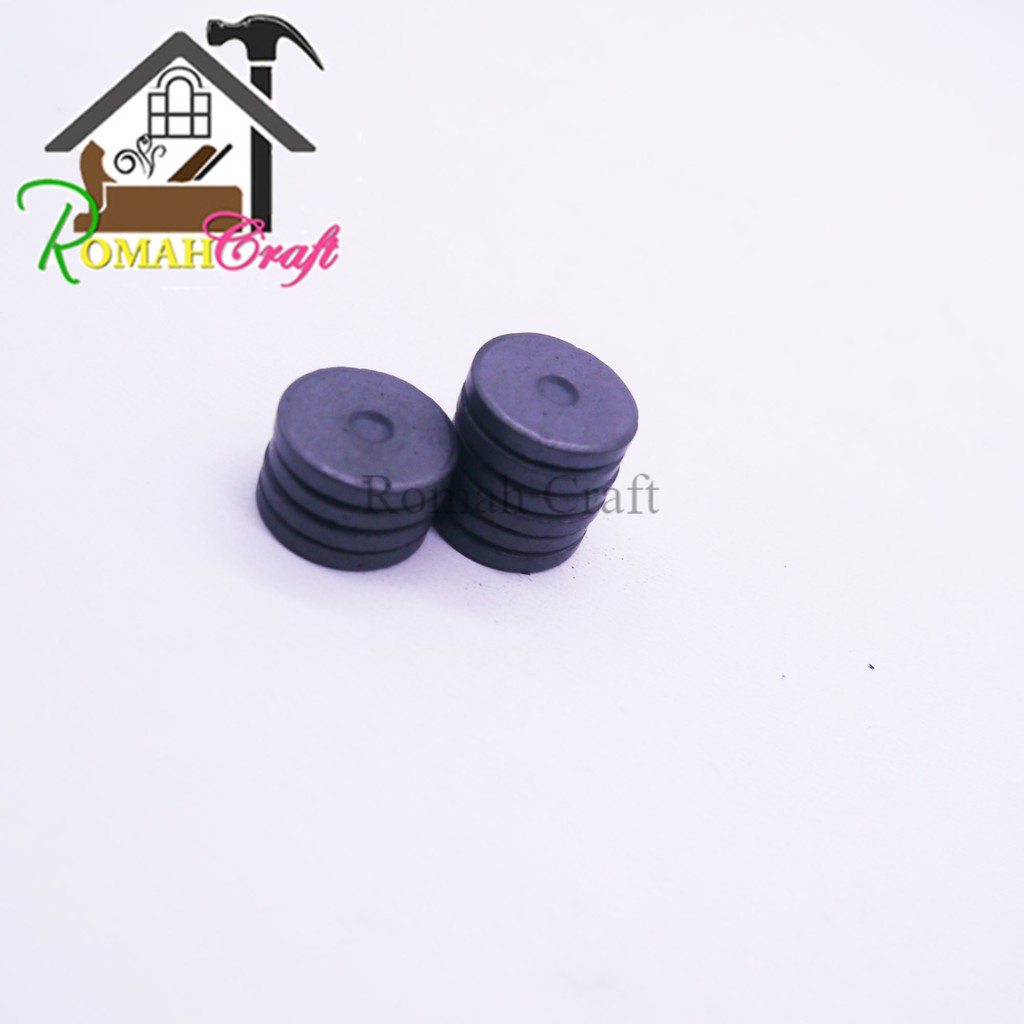Jual Magnet hitam koin daya rekat standard | Shopee Indonesia