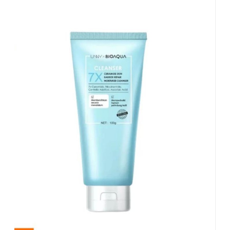 Jual Bio Aqua 7X Ceramide Skin Barrier Repair Moisturize Cleanser ...