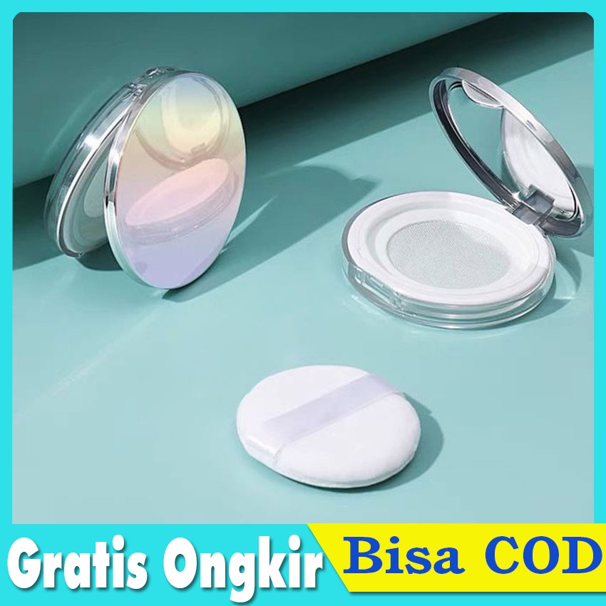 Jual Loose Powder Jar Wadah Kosong Bedak Tabur / Wadah bedak tabur travel / Case bedak tabur ...