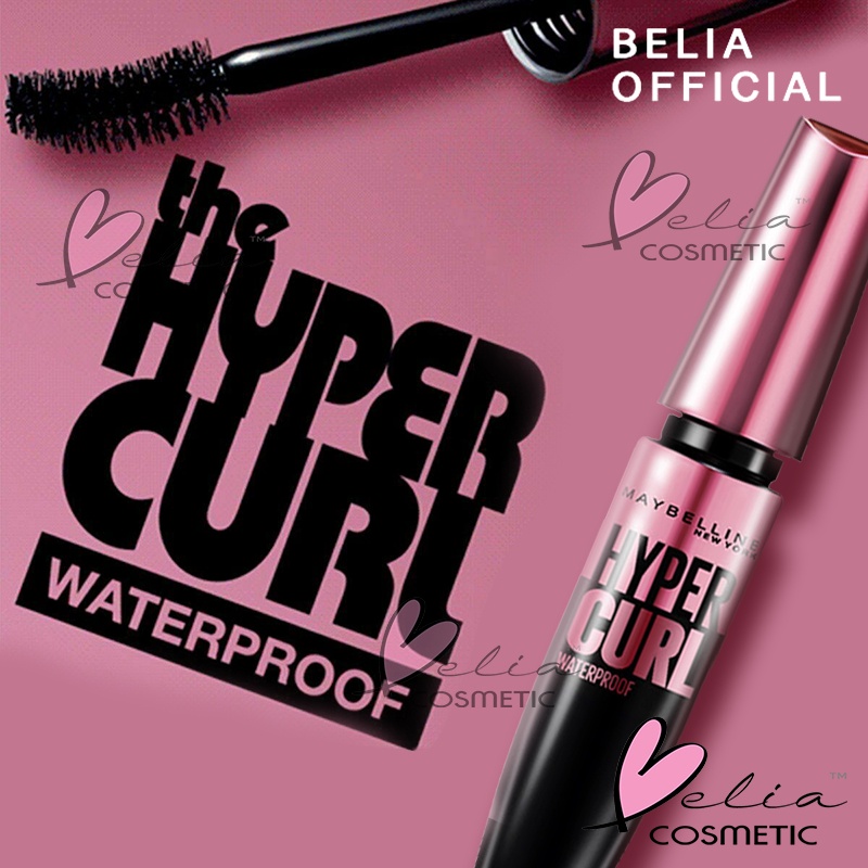 Jual Maybelline Hypercurl Volum Express Waterproof ( Original 100% ...