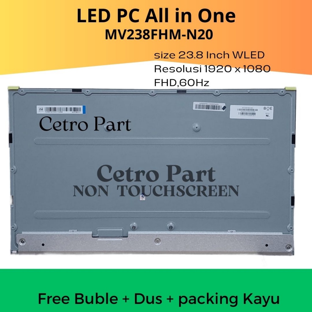 Jual LED LCD AIO 23.8 Inch PC All in one M238HCA-L3B MV238FHM-N20 Non TOUCH | Shopee Indonesia