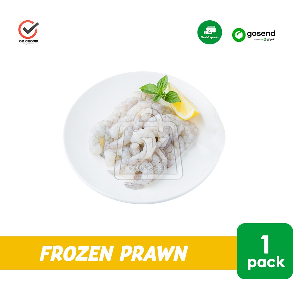 Jual Udang Prawn Frozen Kupas Beku / Frozen Banana Prawn (KHUSUS ...