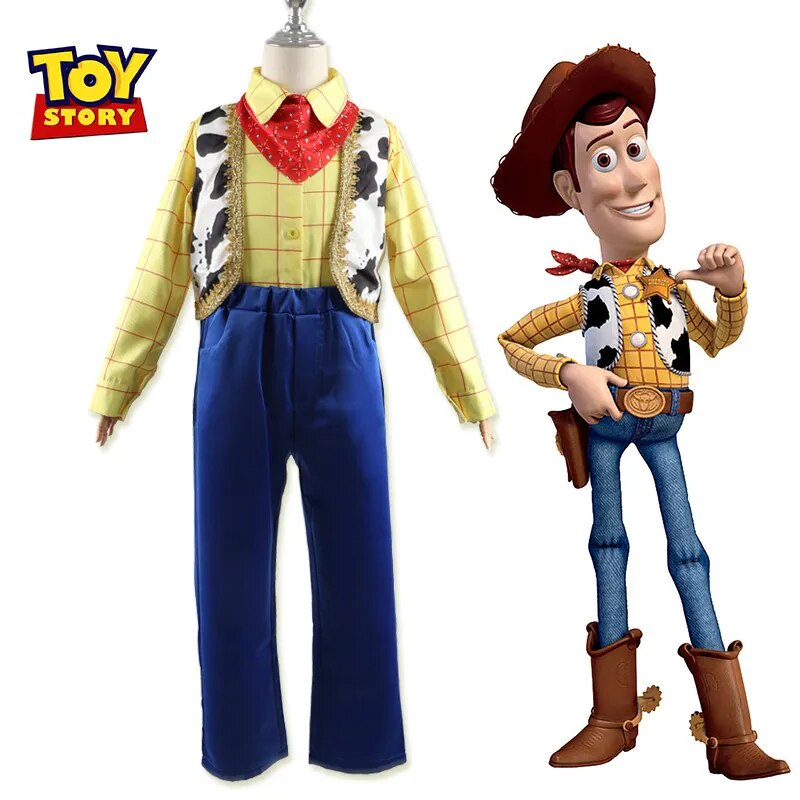 Jual PREORDER Woody Costume for Kids Disney Anime Toy Story Sheriff ...