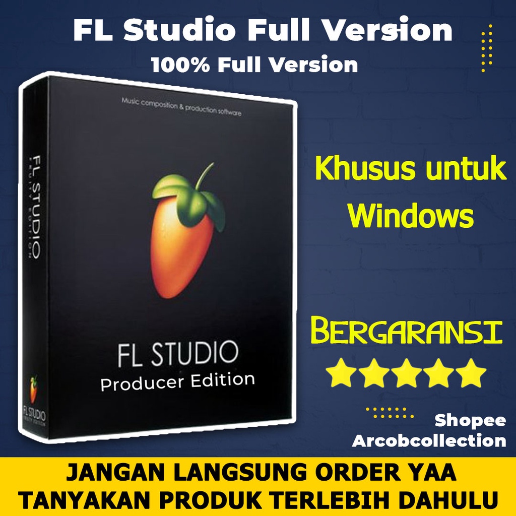Jual FL Studio Producer Edition 20.8. Lifetime Full | Shopee Indonesia