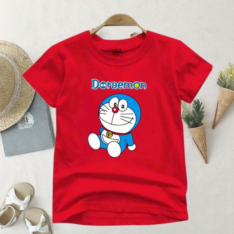 Jual Kaos Distro Anak DORAEMON ( 2-10 Thaun ) Cewek Cowok | Shopee ...