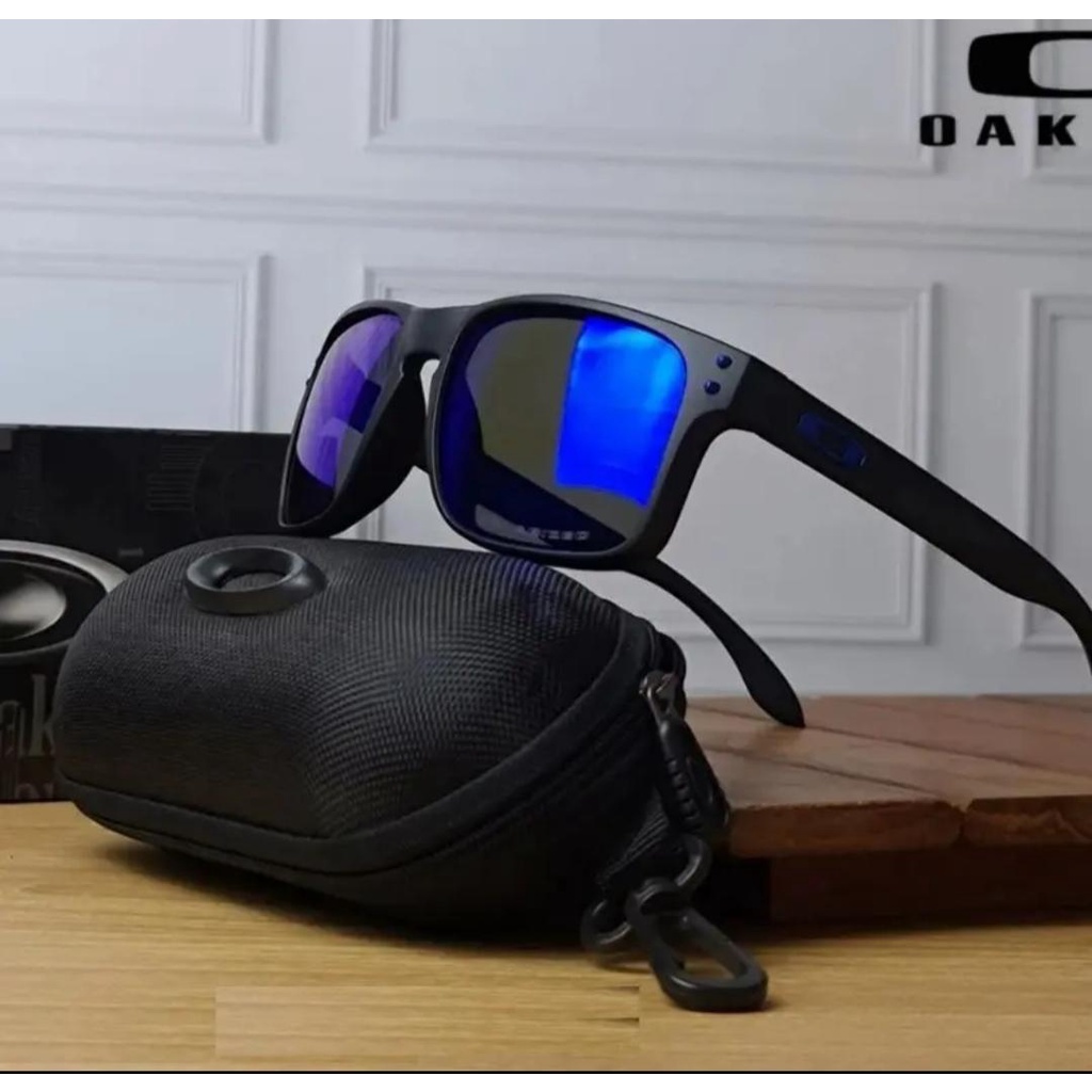 Jual KACAMATA PRIA/ KACAMATA HITAM POLARIZED ANTI SILAU FULLSET | Shopee Indonesia